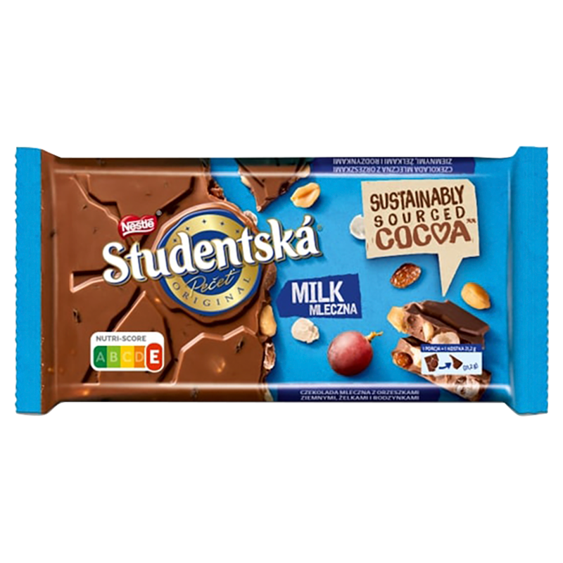 ORION Czekolada Studentska mleczna 170 g - Frisco.pl