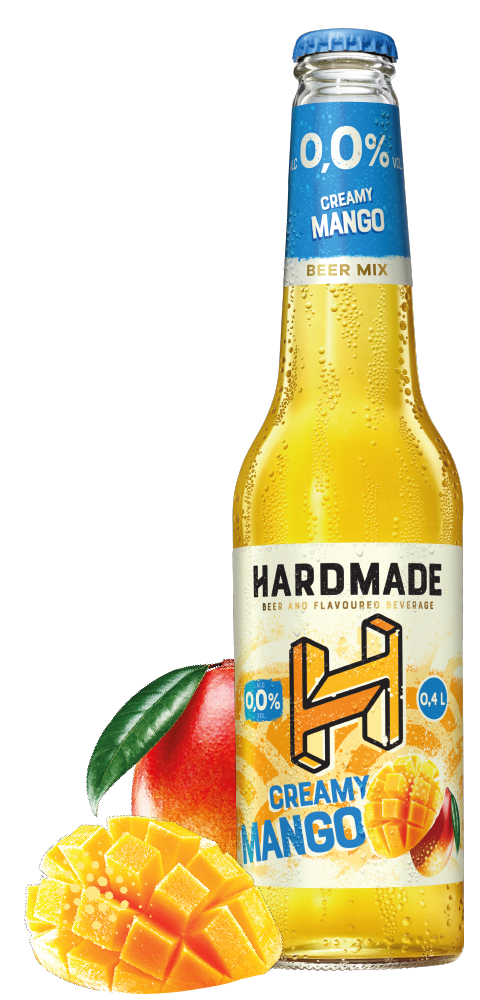 HARDMADE Creamy Mango Piwo bezalkoholowe (butelka bezzwrotna) 400 ml ...