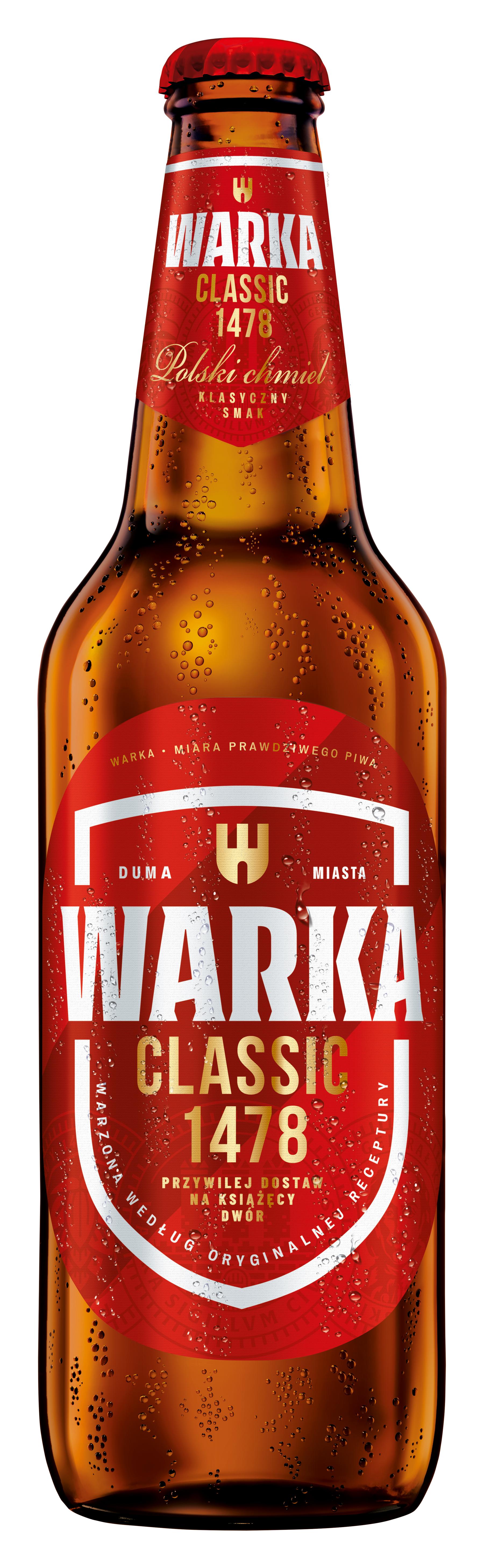 WARKA Classic Piwo (cena zawiera 1 zł kaucji za butelkę) 500 ml - Frisco.pl