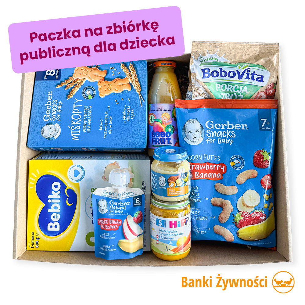 FRISCO BOX na zbiórkę publiczną dla małego dziecka - Banki Żywności 1 ...