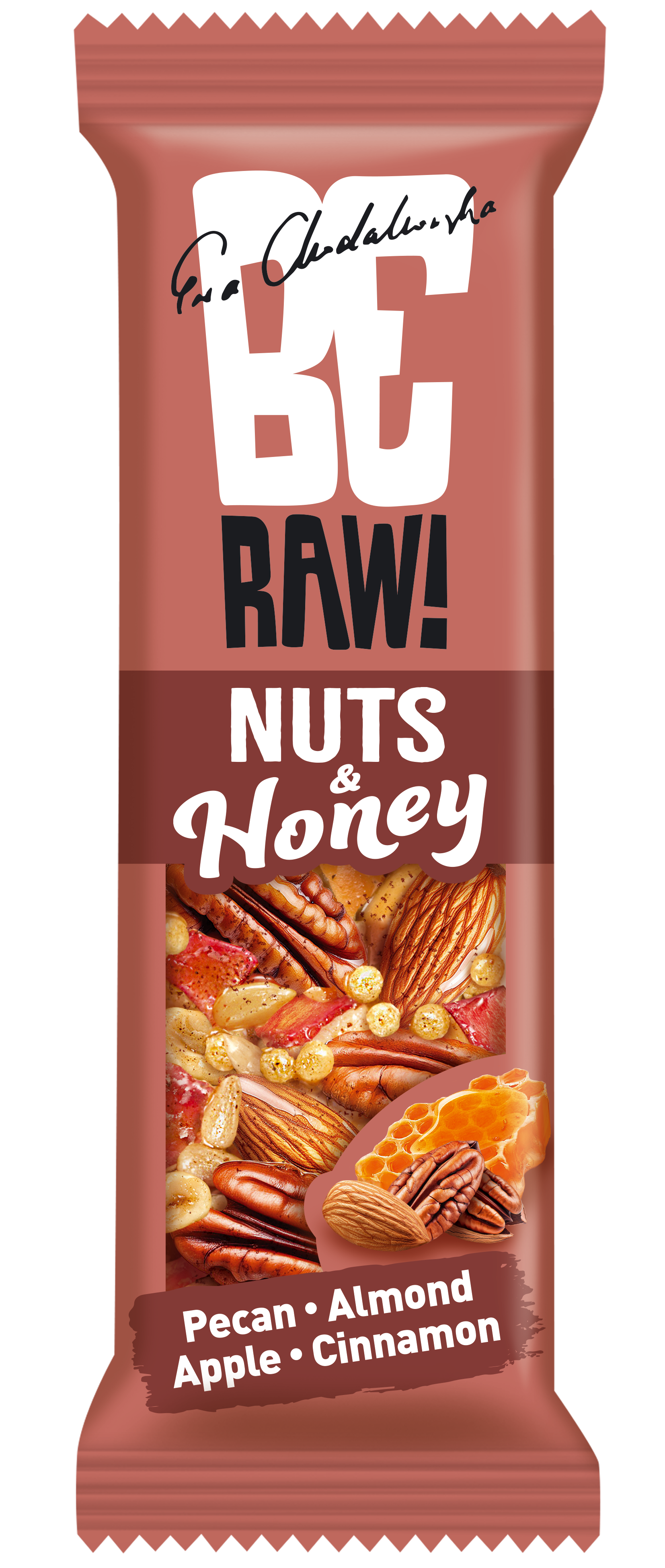 BE RAW! Baton Nuts&Honey Pecan 30 g - Frisco.pl