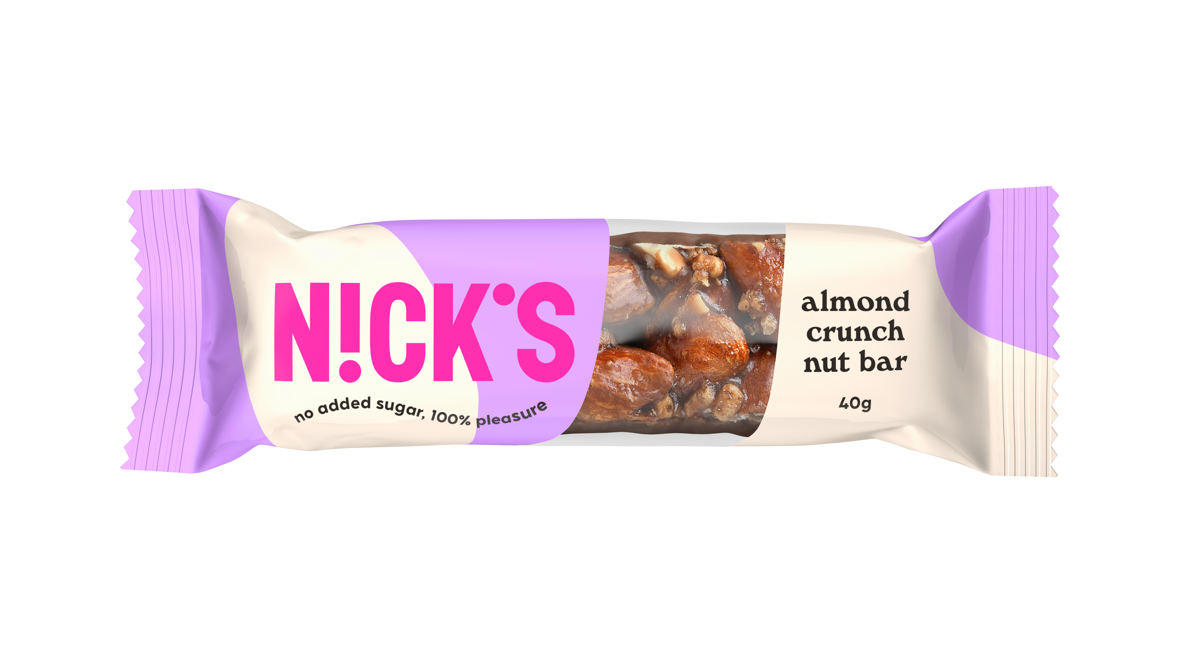 NICK'S Baton migdałowy z czekoladą 40 g - Frisco.pl