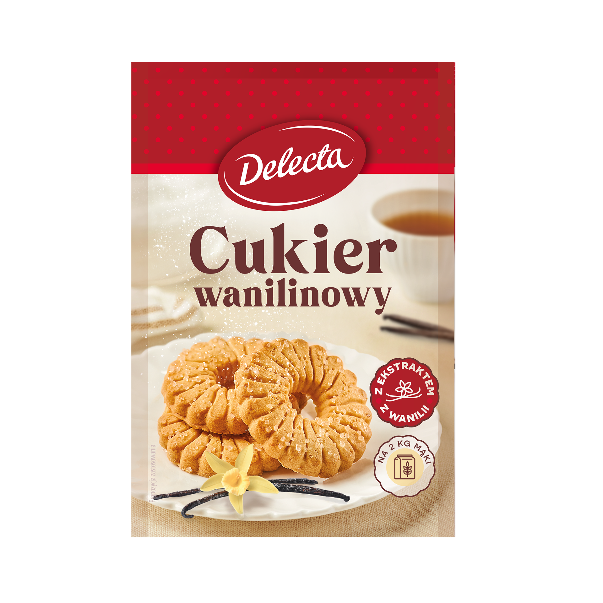 Delecta Cukier Waniliowy 30g - Frisco.pl
