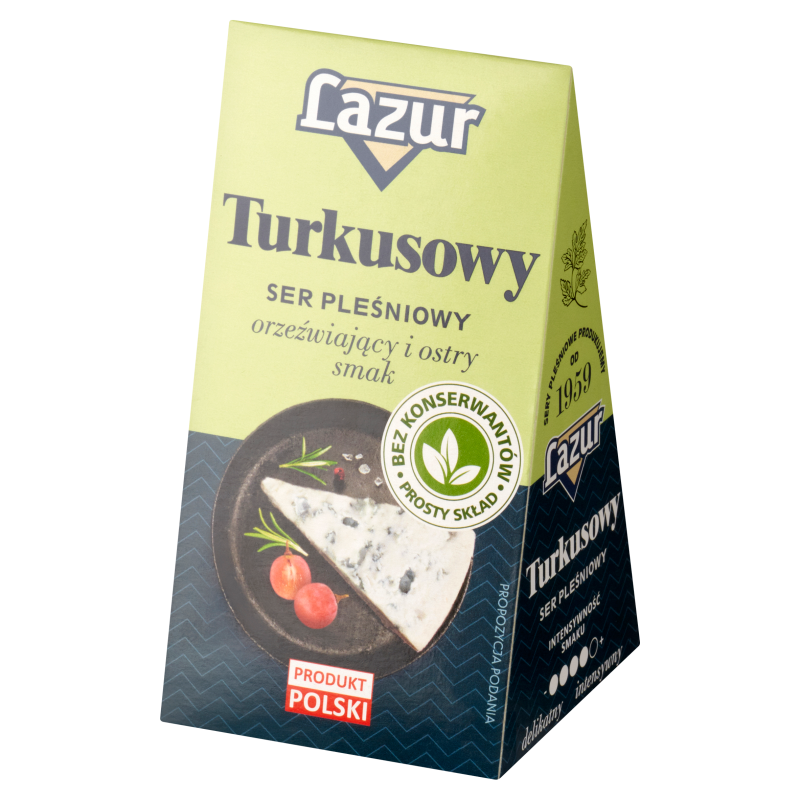 Lazur Ser pleśniowy turkusowy 100g - Frisco.pl