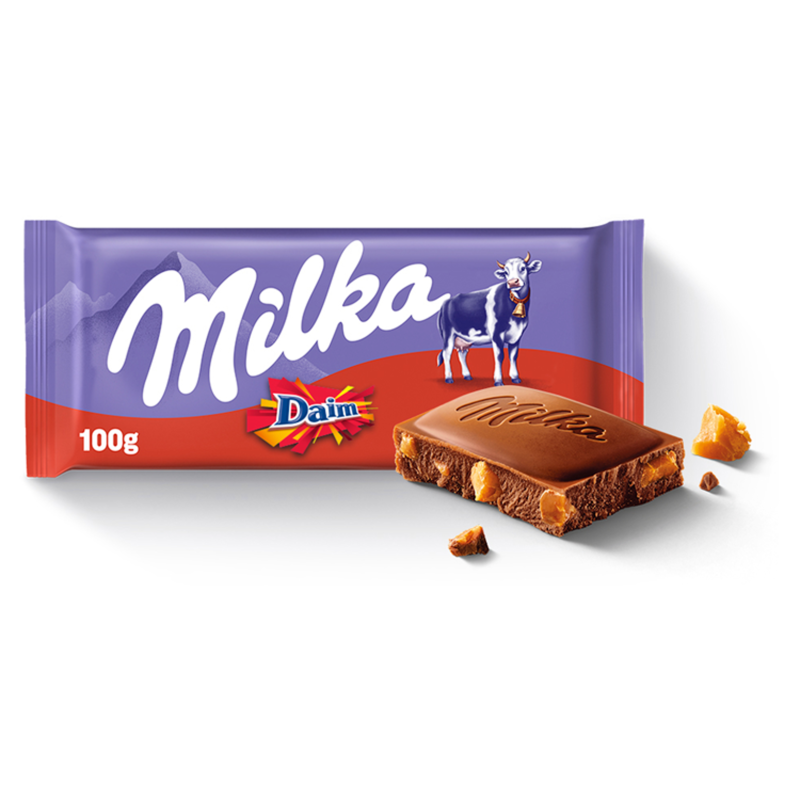 MILKA czekolada mleczna DAIM 100g - Frisco.pl