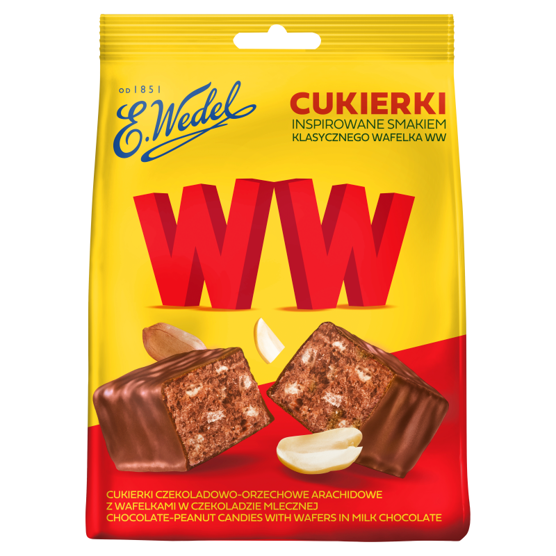 WEDEL WW Cukierki czekoladowo-orzechowe archidowe 227 g - Frisco.pl