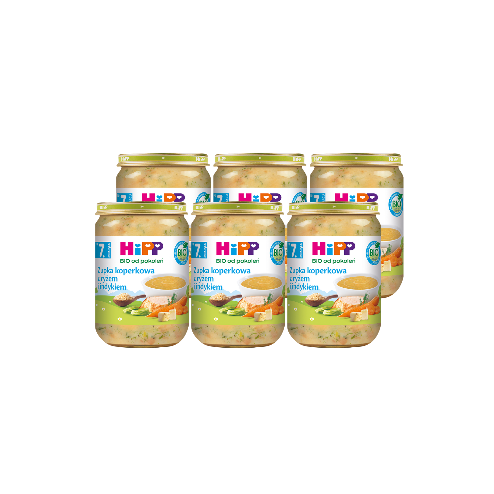 Hipp - Zupka koperkowa z indykiem (7 mc) 1.14 kg. Cena: - Frisco.pl