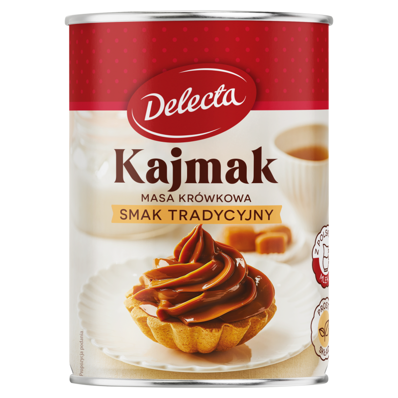 Delecta Kajmak - Masa Krówkowa Tradycyjna 400 g - Frisco.pl