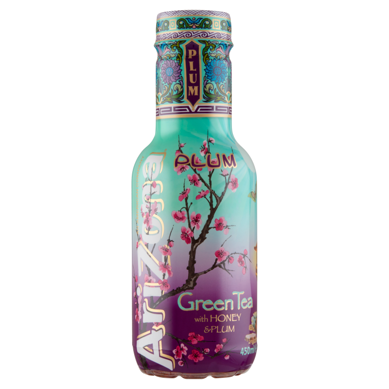ARIZONA Napój green tea ze śliwką 450 ml - Frisco.pl
