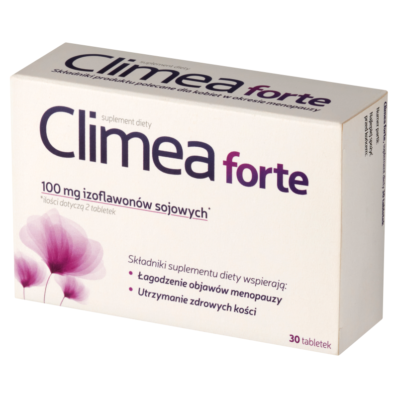CLIMEA FORTE Suplement diety z wit. D3 łagodzący objawy menopauzy (30 ...