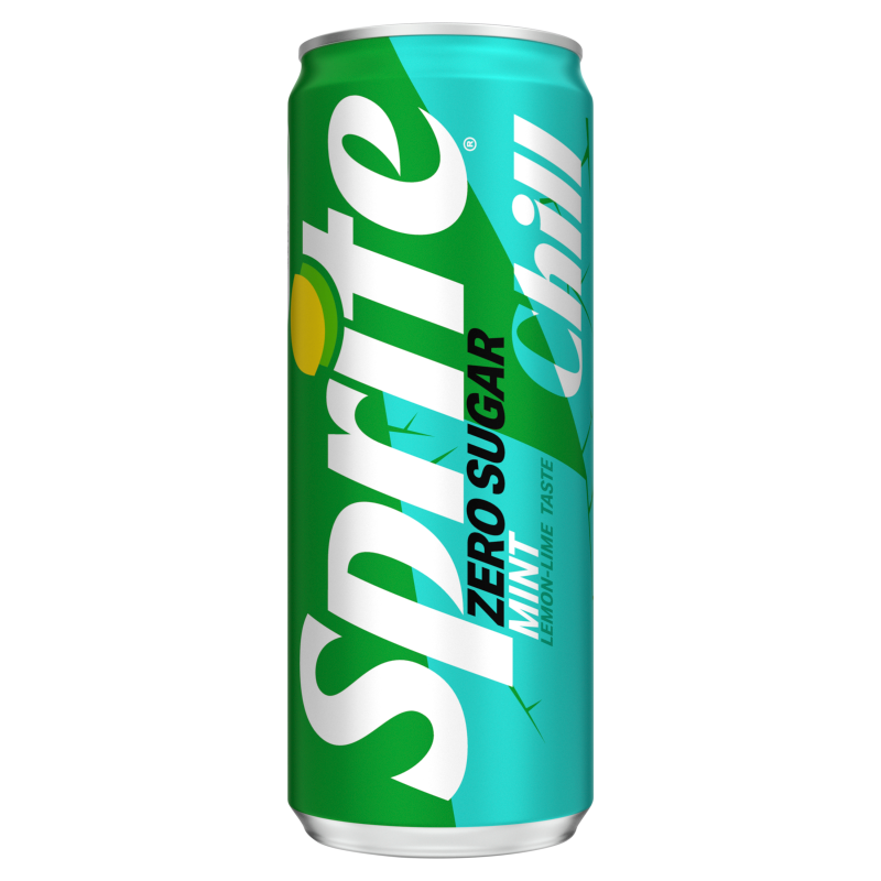 SPRITE Zero Napój gazowany o smaku cytrynowo-limonkowo-miętowym 330 ml ...