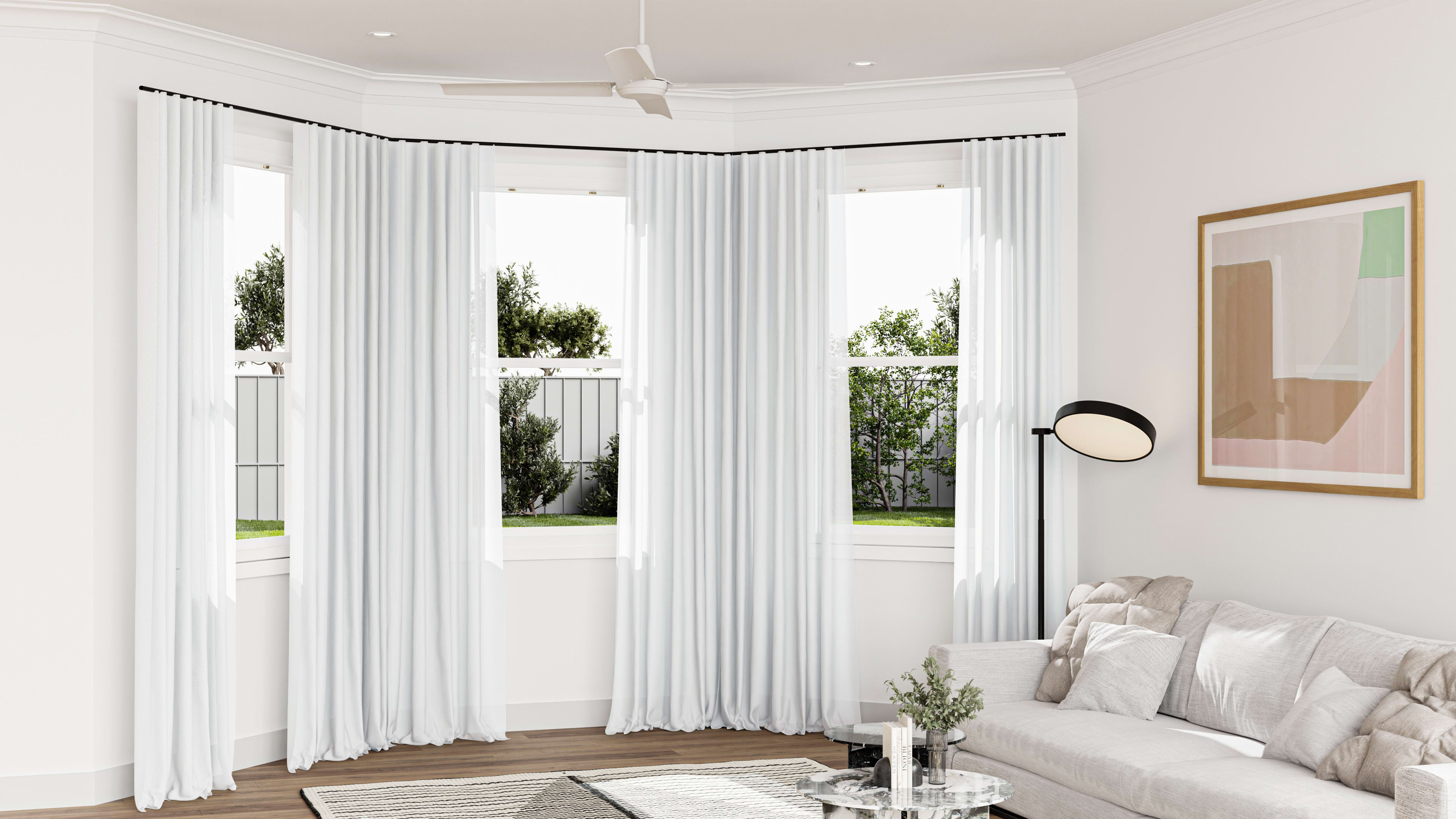 Sea Salt Linen Sheer
