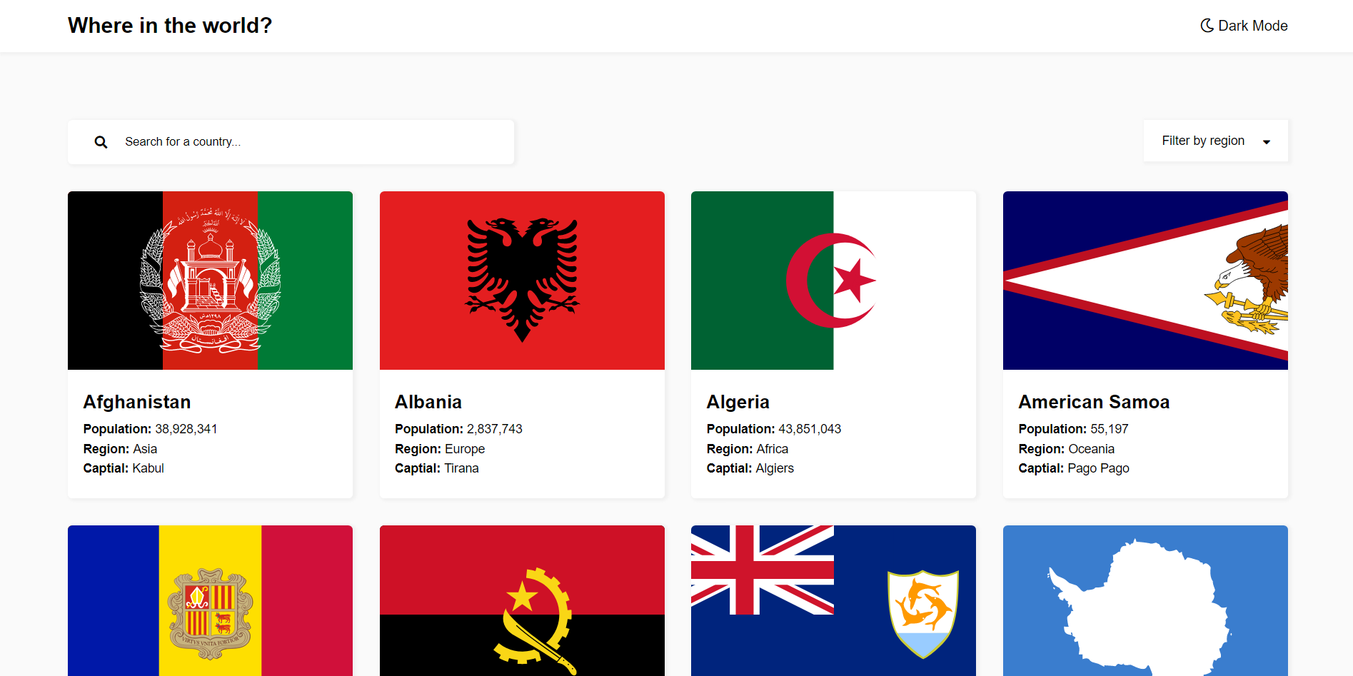 GitHub - jchoi166/Rest-Countries-API: An application that allows you to ...