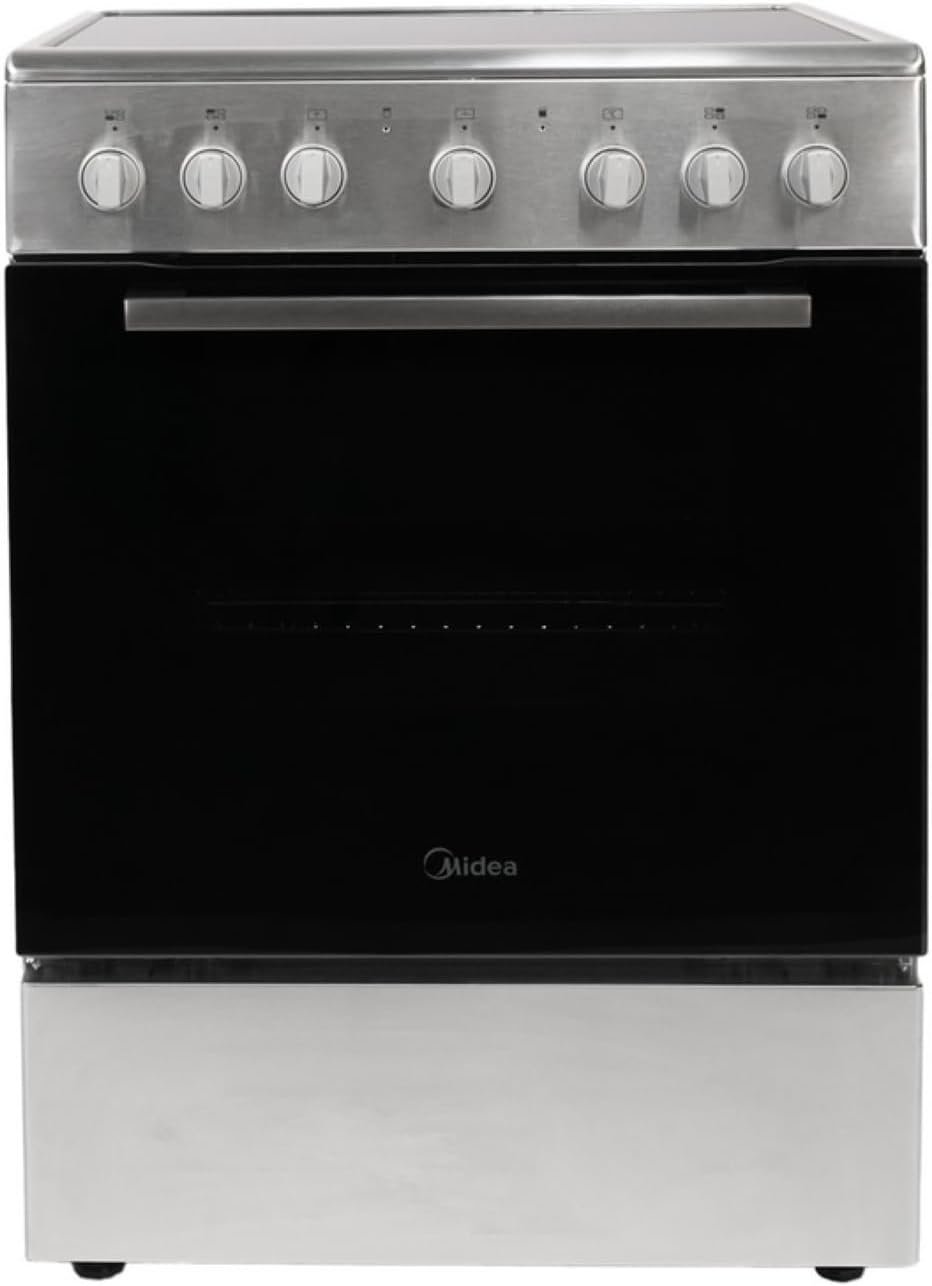 Midea 60x60cm Freestanding Ceramic Cooker with 65L Multifunction Oven ...