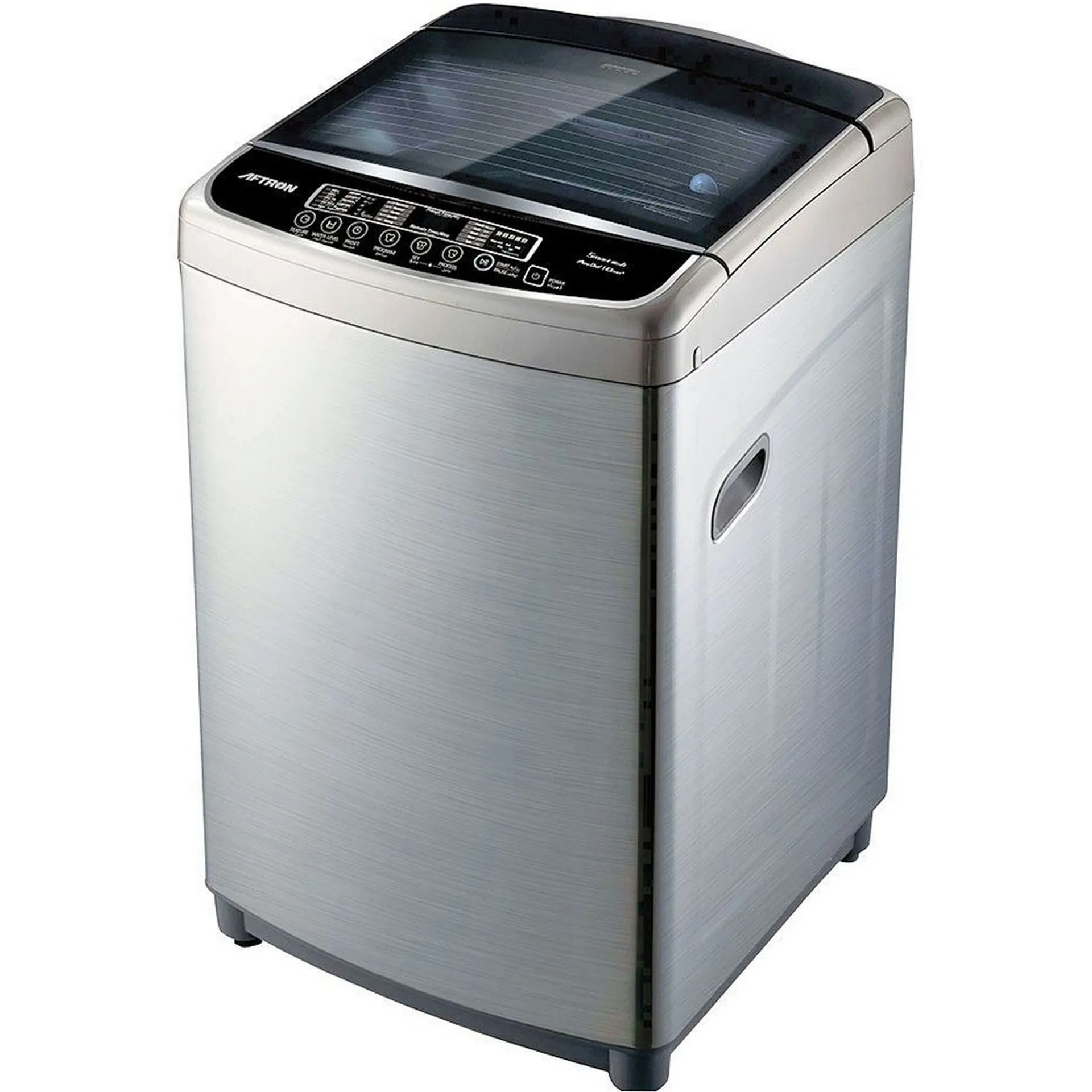 Aftron 10Kg Top Loading Washing Machine, AFWA1000KN, Silver | Costless ...