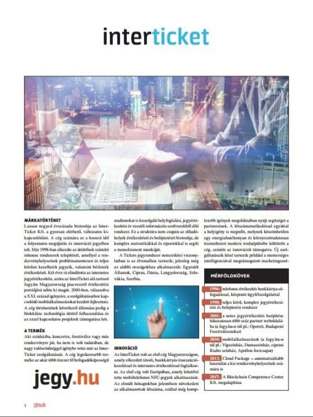 Ügyfélszolgálati munkatárs @ InterTicket Kft.