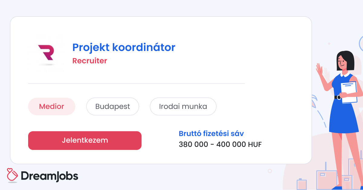 Projekt koordinátor @ Recruiter
