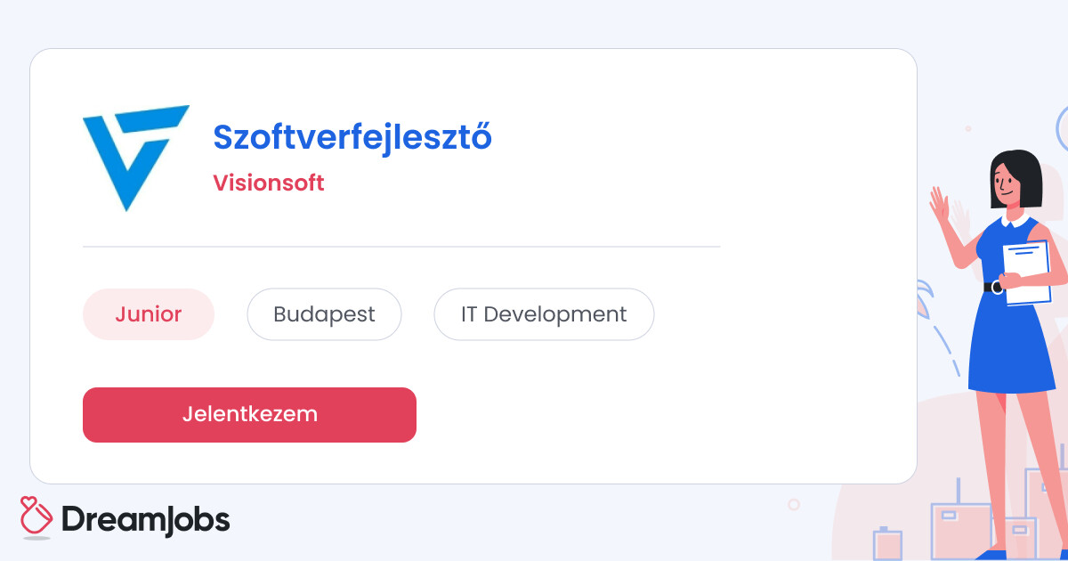 SZOFTVERFEJLESZTŐ @ Visionsoft