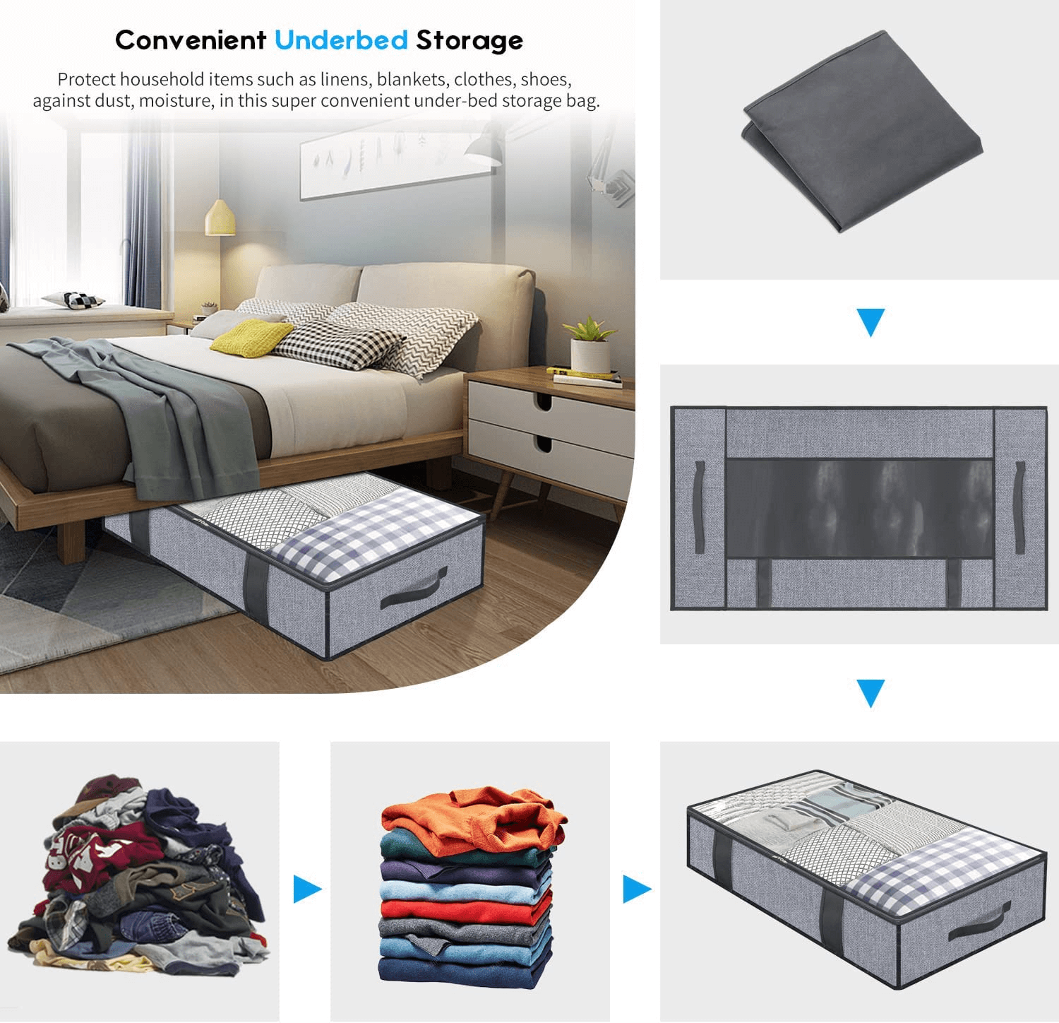 10 Best Under-Bed Storage Solutions of 2023: Review Buying Guide