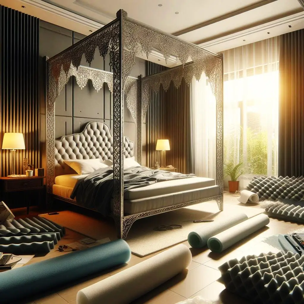 How to Soundproof Canopy Bed: 7 Proven Methods