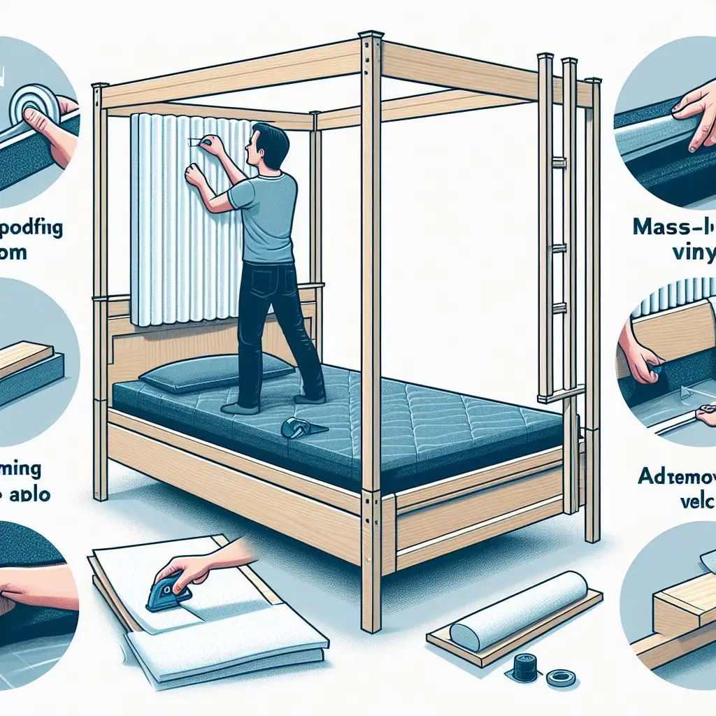 How to Soundproof Canopy Bed: 7 Proven Methods