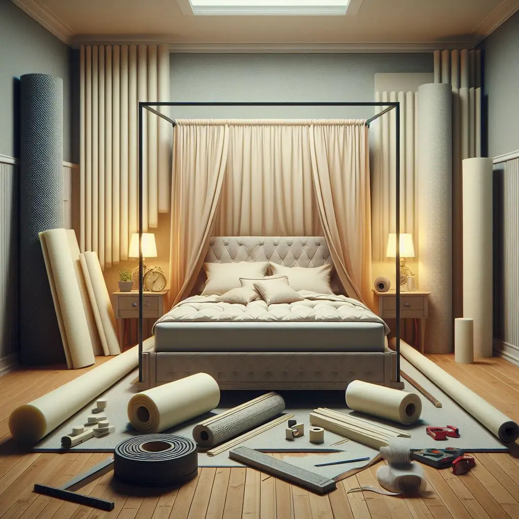 How to Soundproof Canopy Bed: 7 Proven Methods