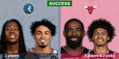 s/general - T-wolves get bench depth and Bulls get some draft capital ...