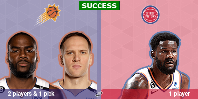 s/general - Pistons get their center Suns get depth | Fanspo