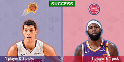 s/pistons - Pistons-Sun Draft Day Trade | Fanspo