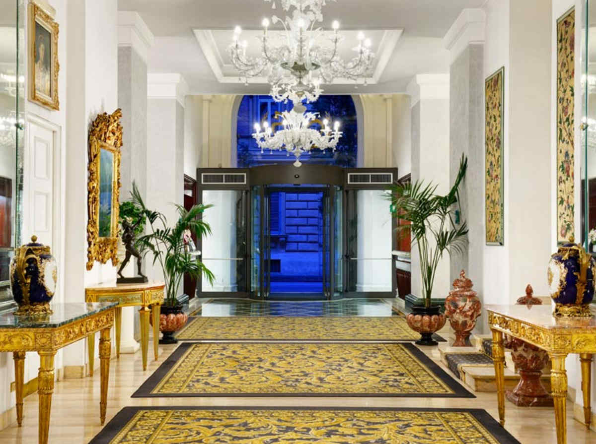 Hotel Savoy in Rome Italy