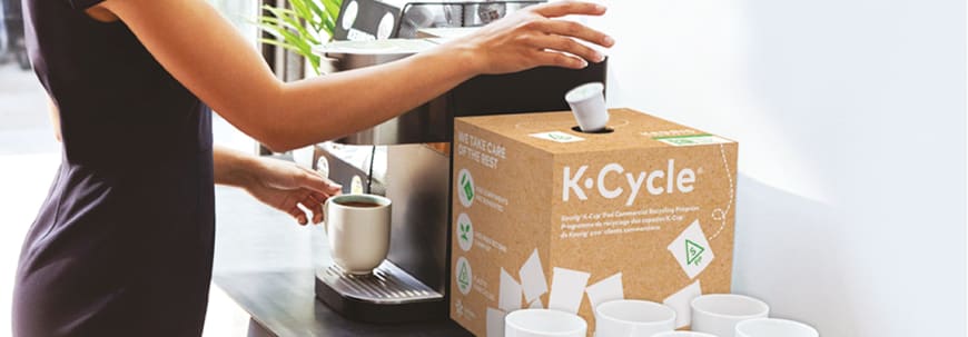 Recycle Keurig® K Cup® Pods Businesses K Cycle® Keurig