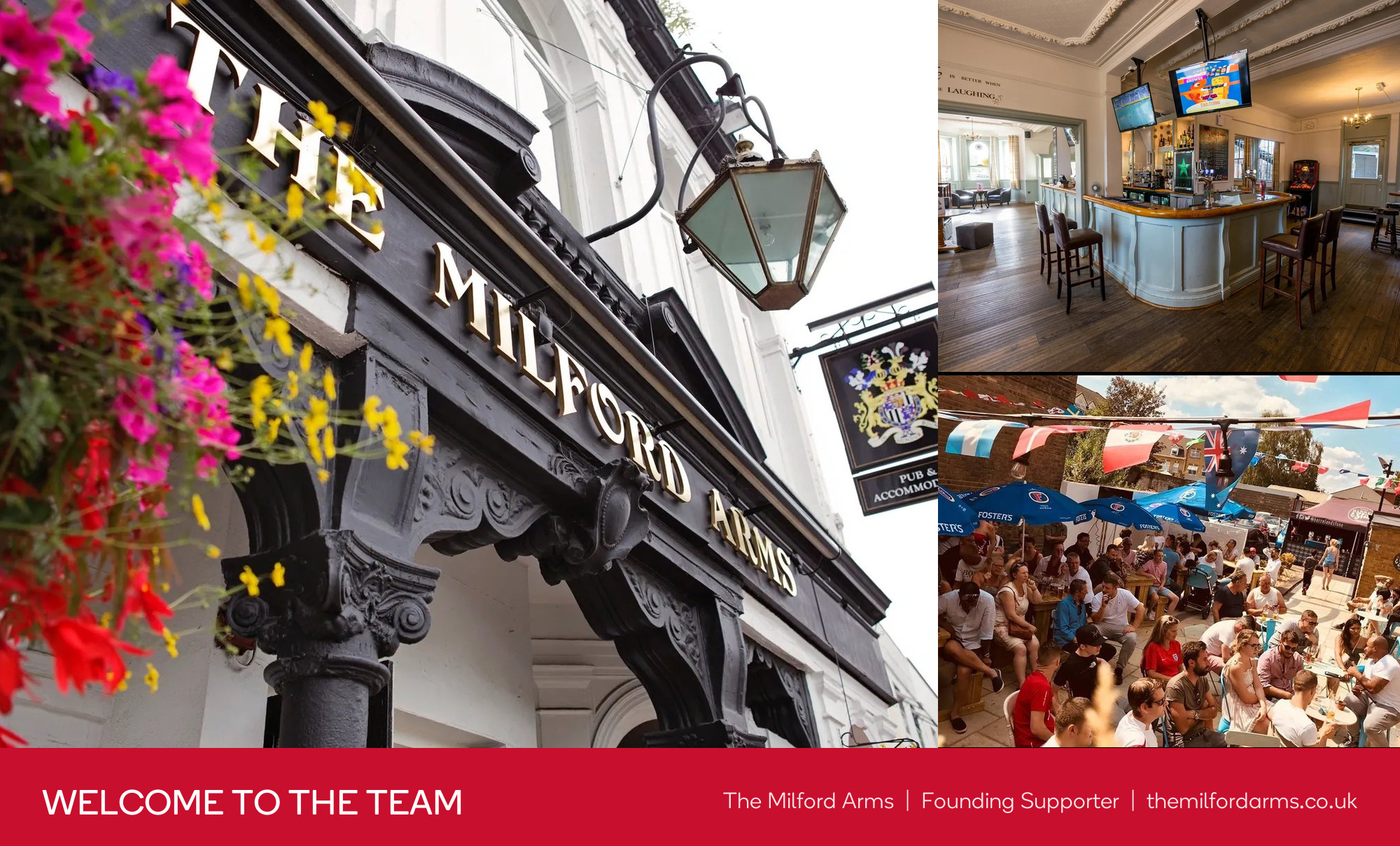 The Milford Arms Joins as a Founding Supporter of the Community ...