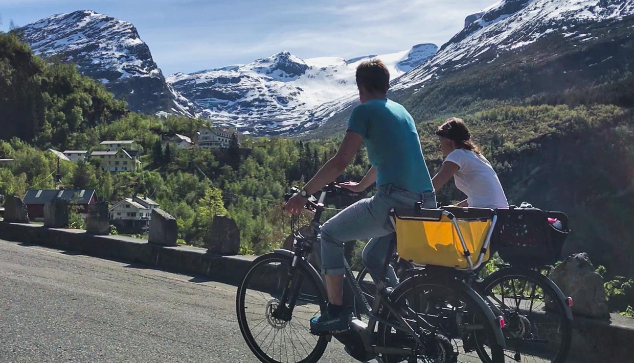 E- Bike and Hike to Westerås i Geiranger - Fjord Norway