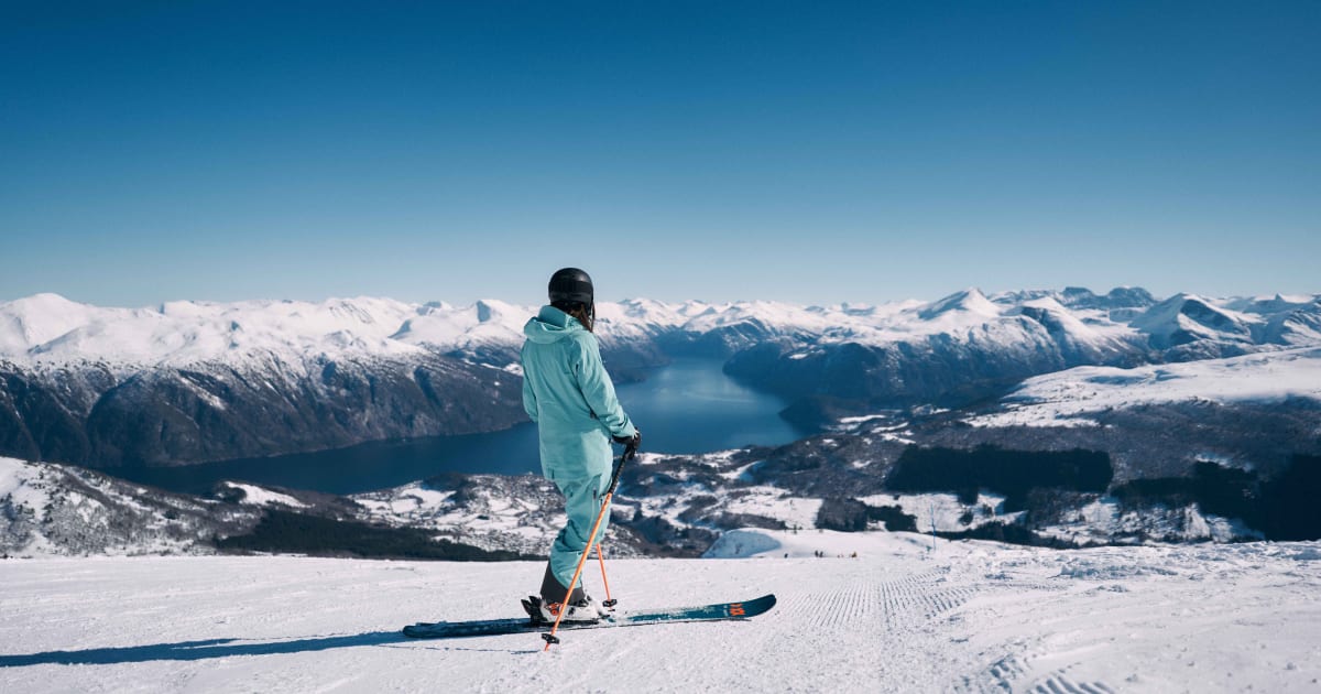 Stranda Ski resort - Fjord Norway