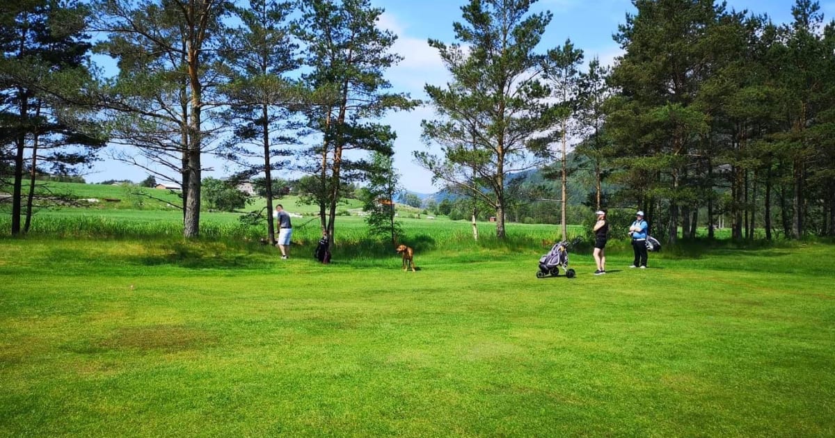 Preikestolen Golf Club near Jørpeland - Fjord Norway