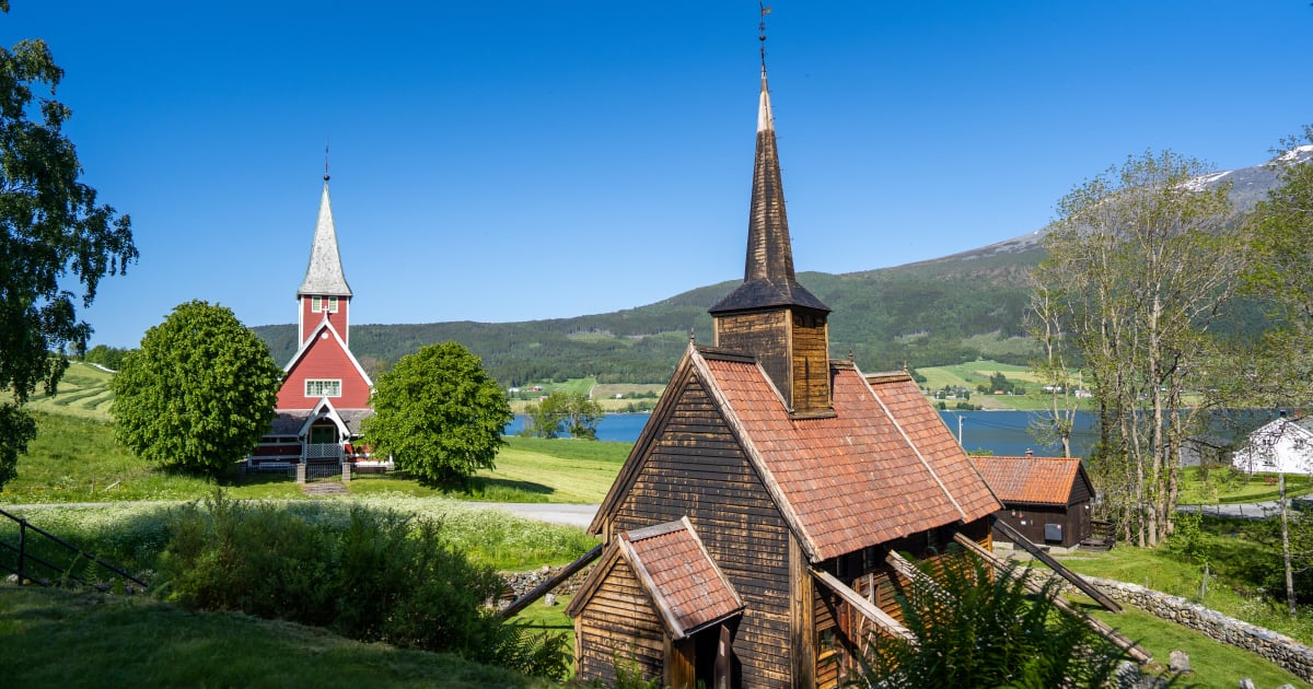 Rødven Stave Church - Fjord Norway