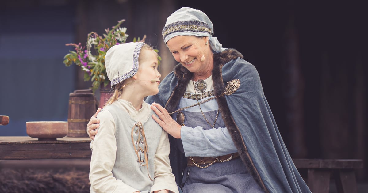 Outdoor historic play at Smøla – Fru Guri av Edøy - Fjord Norway