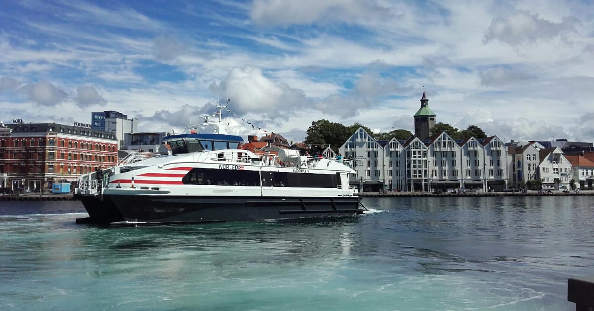 Hurtigbåt fra Bergen til Selje med Norled - Fjord Norway