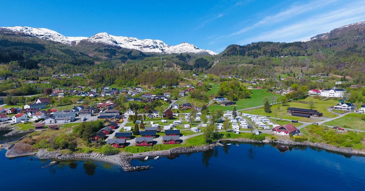 Sauda Fjord Camping in Ryfylke - Fjord Norway