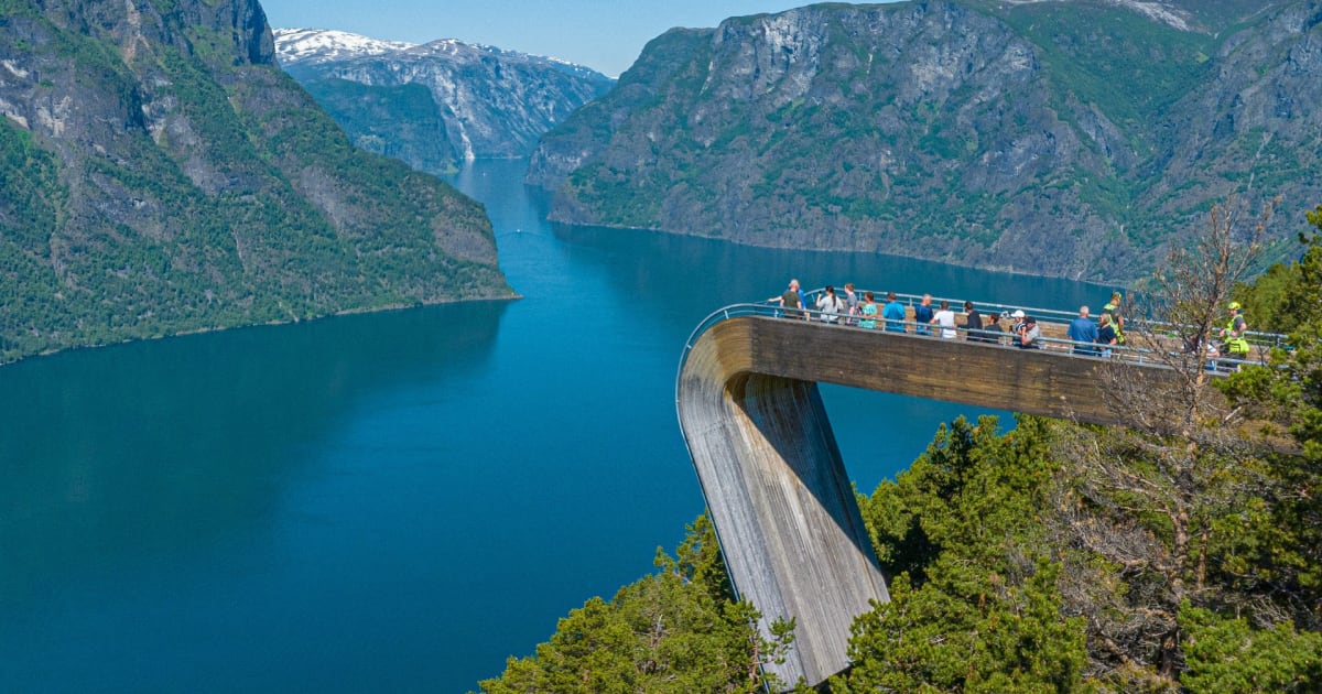 Stegastein Viewpoint - Fjord Norway
