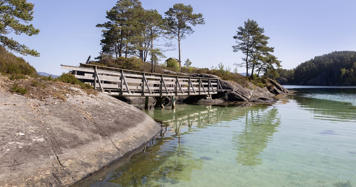 Krabbapollen badeplass - Fjord Norway