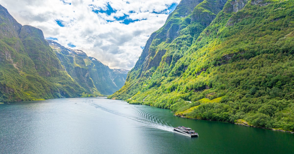 Sognefjord in Spring - Fjord Norway