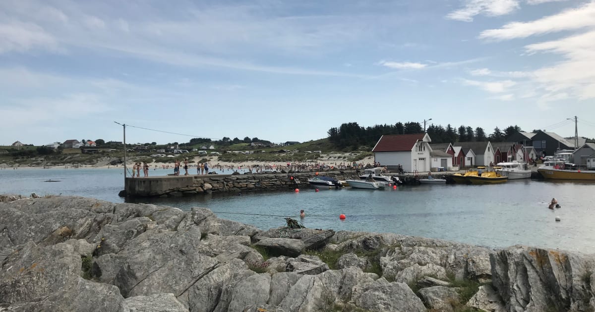 Ølbergstranden beach - Fjord Norway