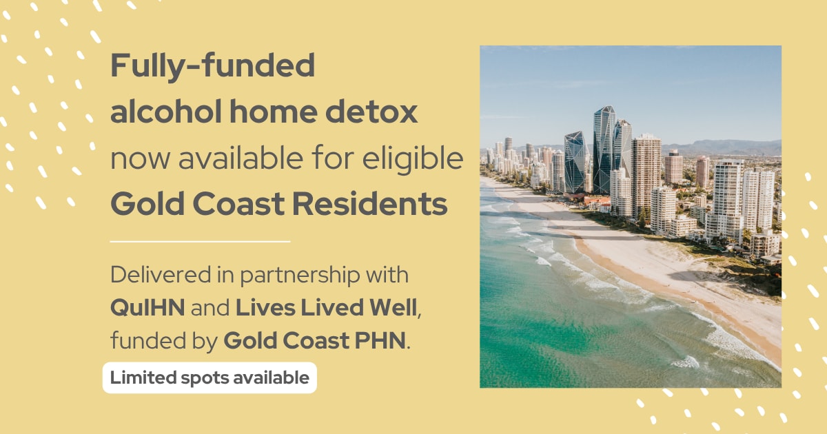 Fully Funded Alcohol Home Detox Now Available on the Gold Coast
