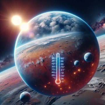Temperatura en el espacio exterior