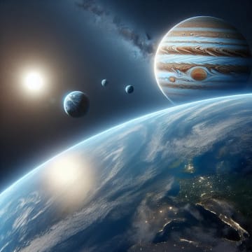 Distancia entre el sol y saturno