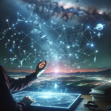 Cómo identificar estrellas en el cielo nocturno
