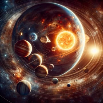 Historia del sistema solar