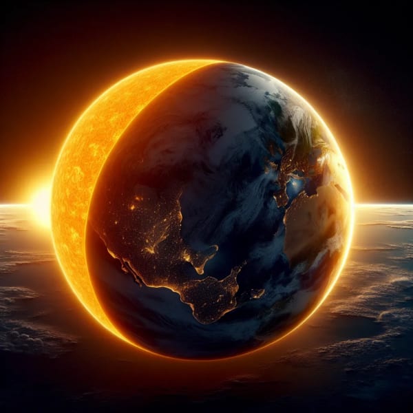 Sol comparado con la tierra