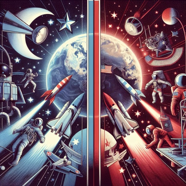 La carrera espacial; USA vs URSS